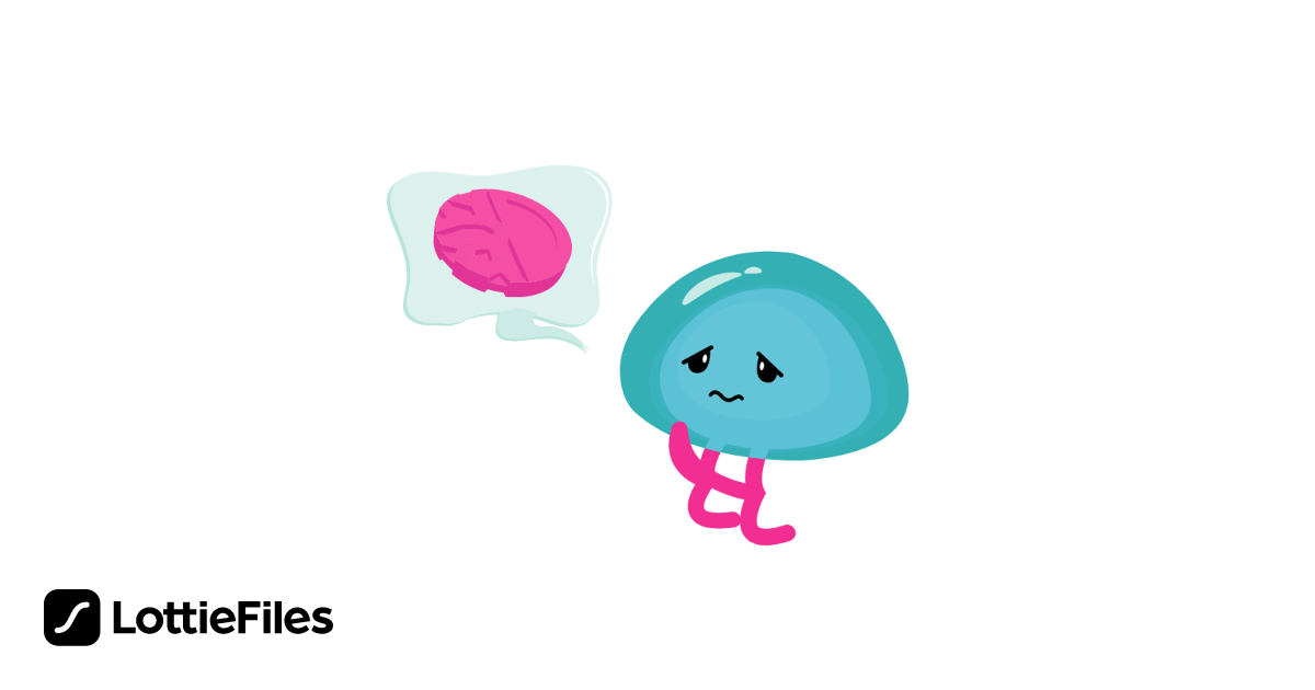 Free Brain-jelly Animation by DFRNC | Motion Design Studio | LottieFiles
