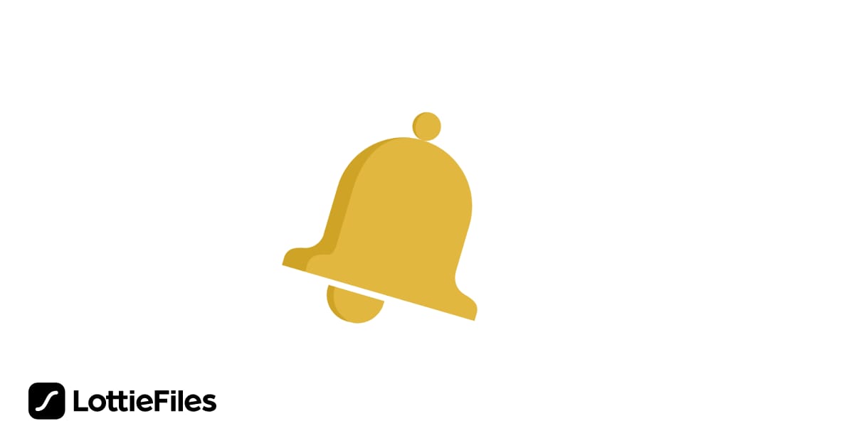 Free Notification Bell | Alert Animation by Creator Mahesh | LottieFiles