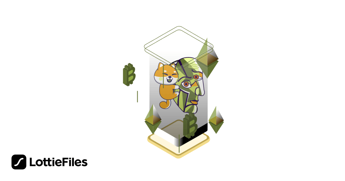 Free PicassoInu Green Animation by Lupu Gabriel | LottieFiles