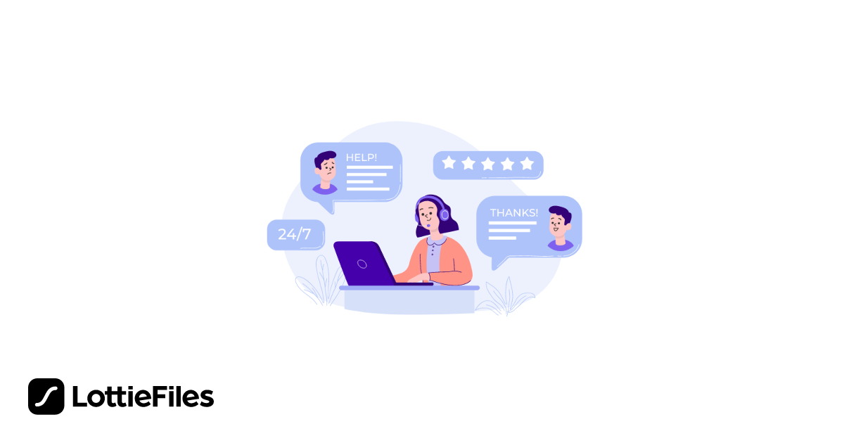 Free Customer Support | Help | Support Agent Animation by Mahendra ...