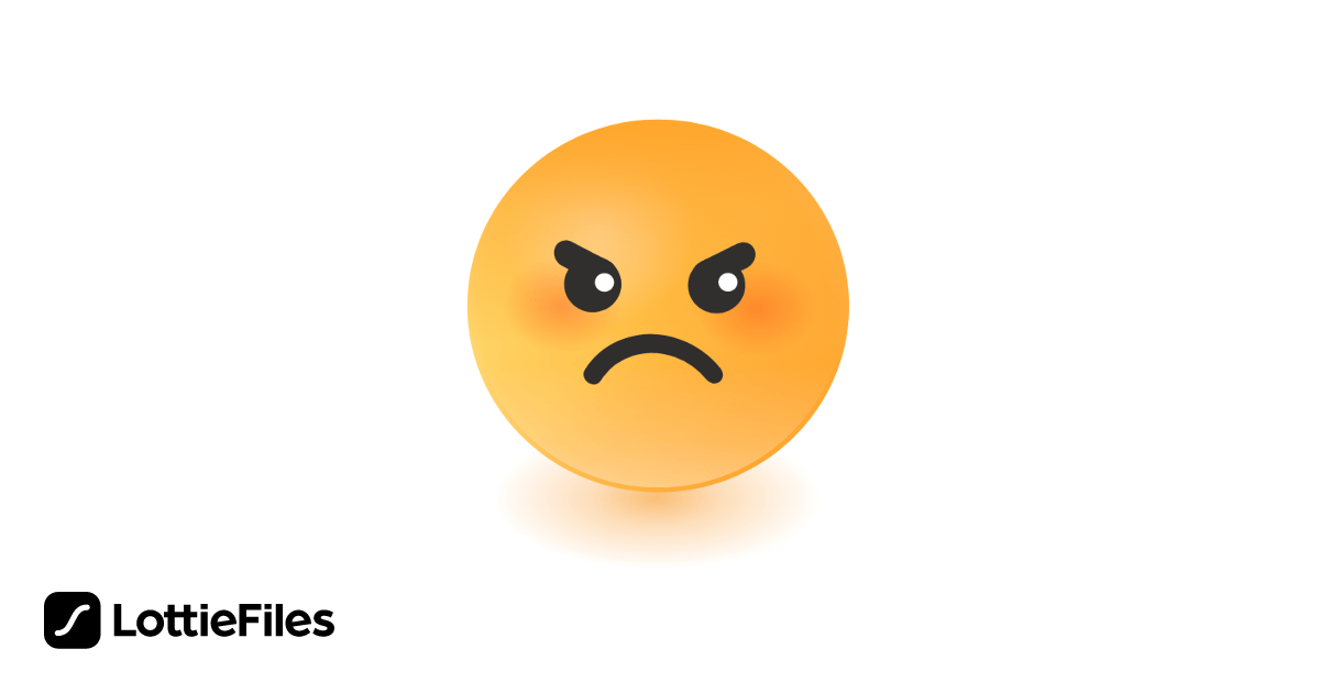 Free Angry Face - Feedback Animation Animation by Rohith | LottieFiles