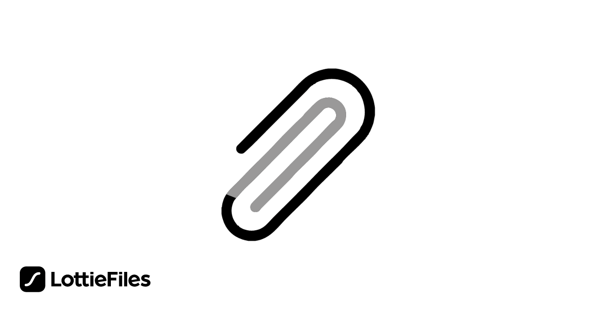 Free Paper Clip Animation by Jerfeson Guerreiro | LottieFiles