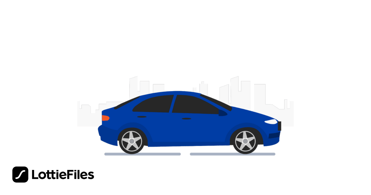 Free Car in a city Animation by Ahmad Hamidi | LottieFiles