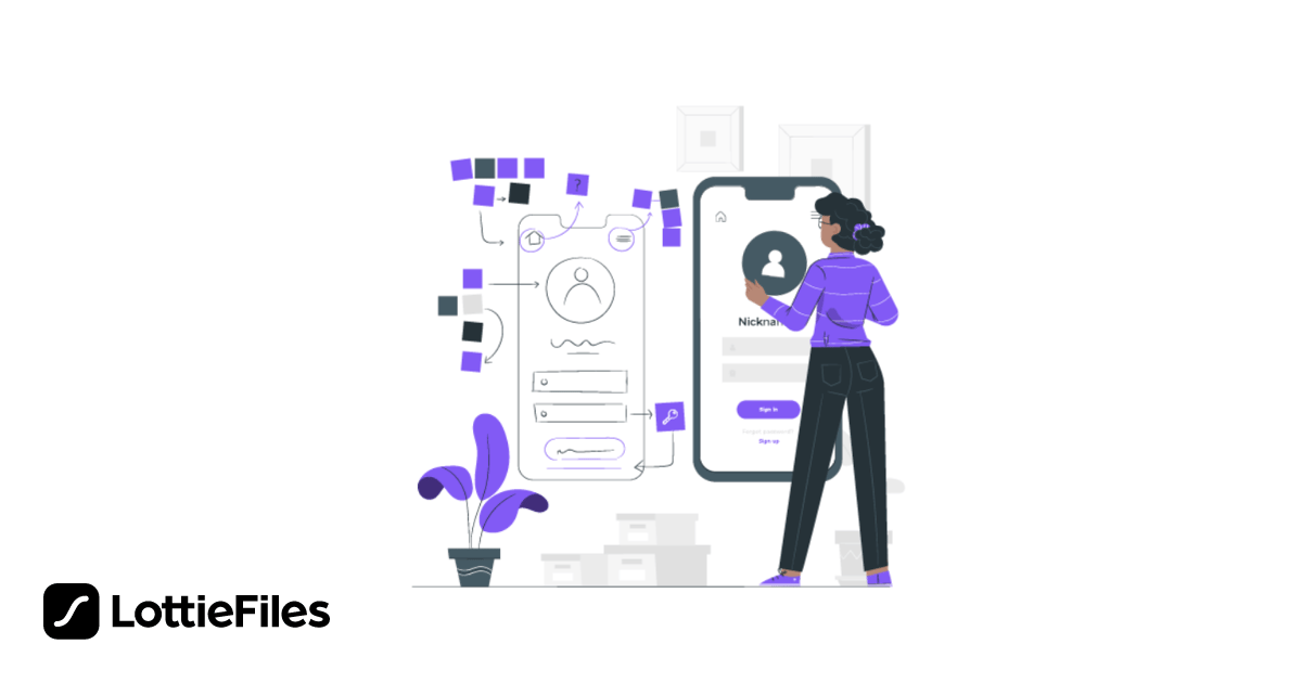 Free Wireframming Animation by Verbose TechLabs LLP | LottieFiles