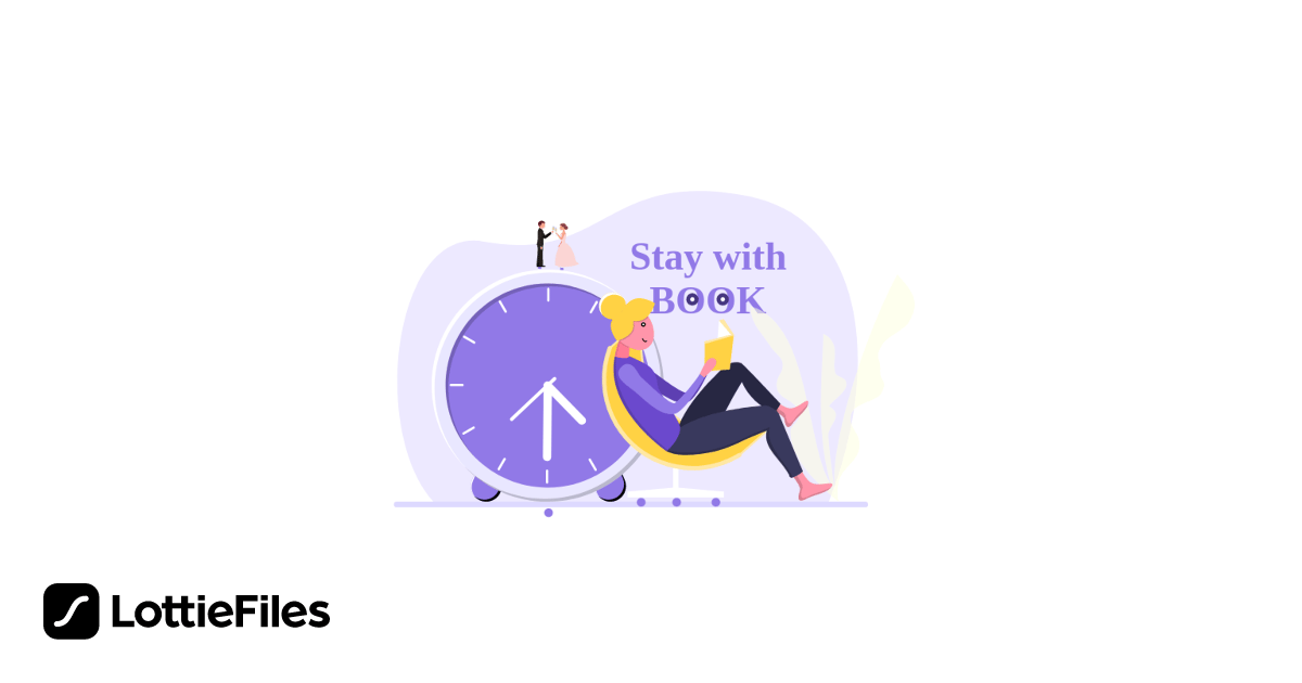 Free Woman read book Animation by Abdul Latif | LottieFiles