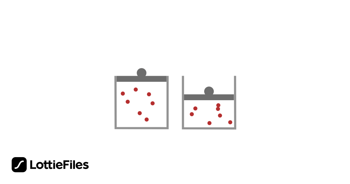 Free Ideal Gas Law - Pressure Animation by Joana Barreira | LottieFiles