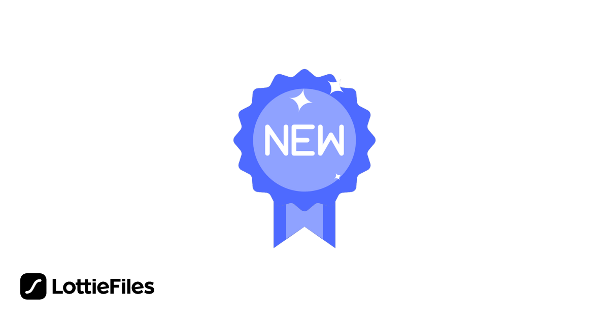 Free New badge Animation by manju | LottieFiles