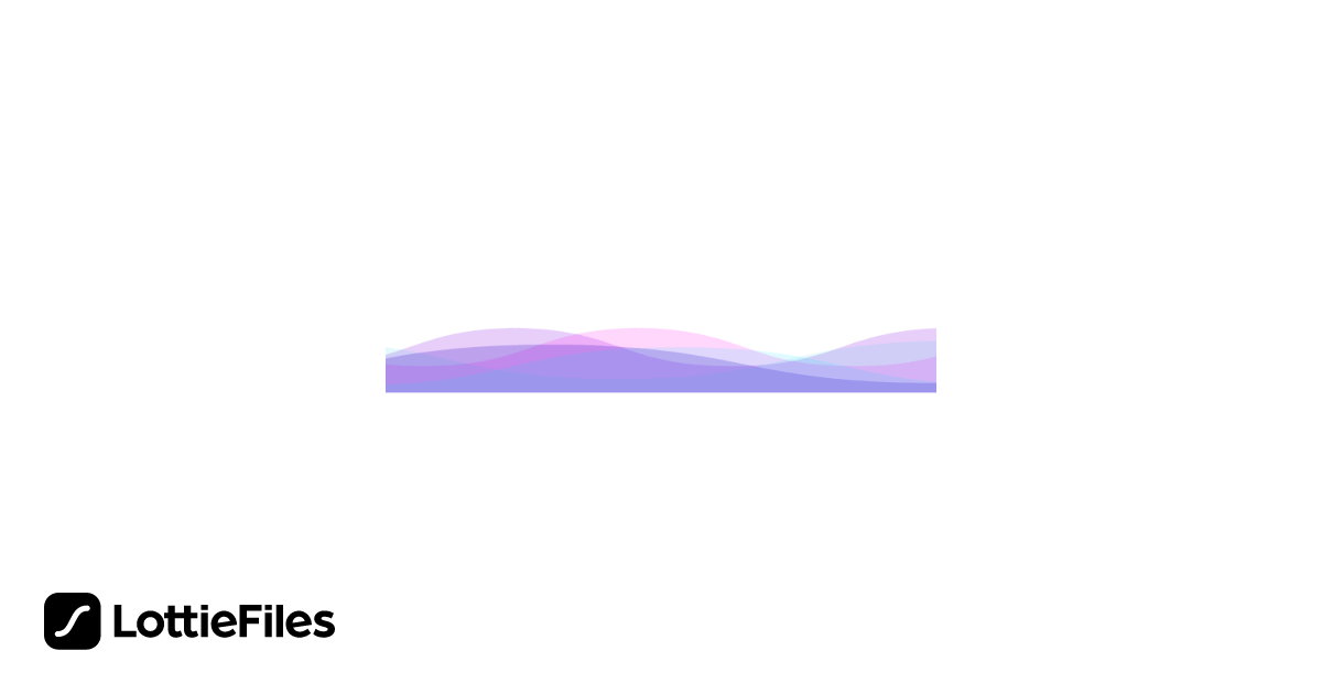 Free violet wave Animation by Kyle | LottieFiles