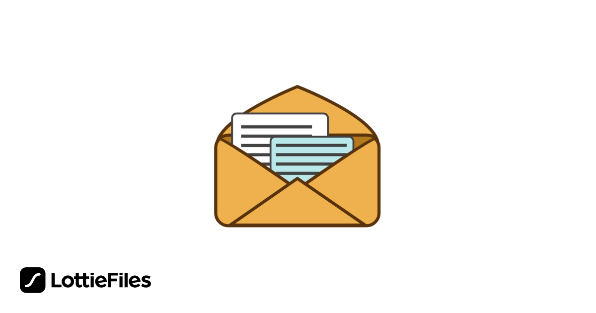 Free Receive Mail Animation by Kevin Andrian Sutanto | LottieFiles