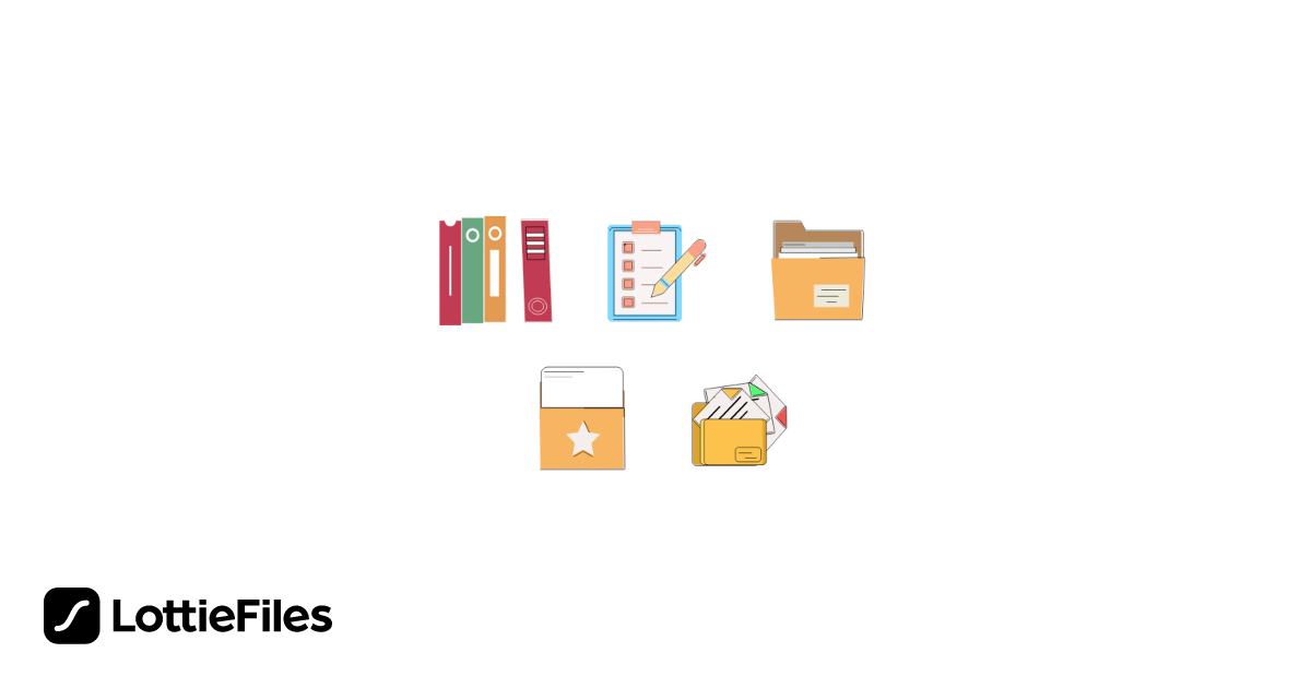 Free file folder Animation by Mocca Animation Studio | LottieFiles