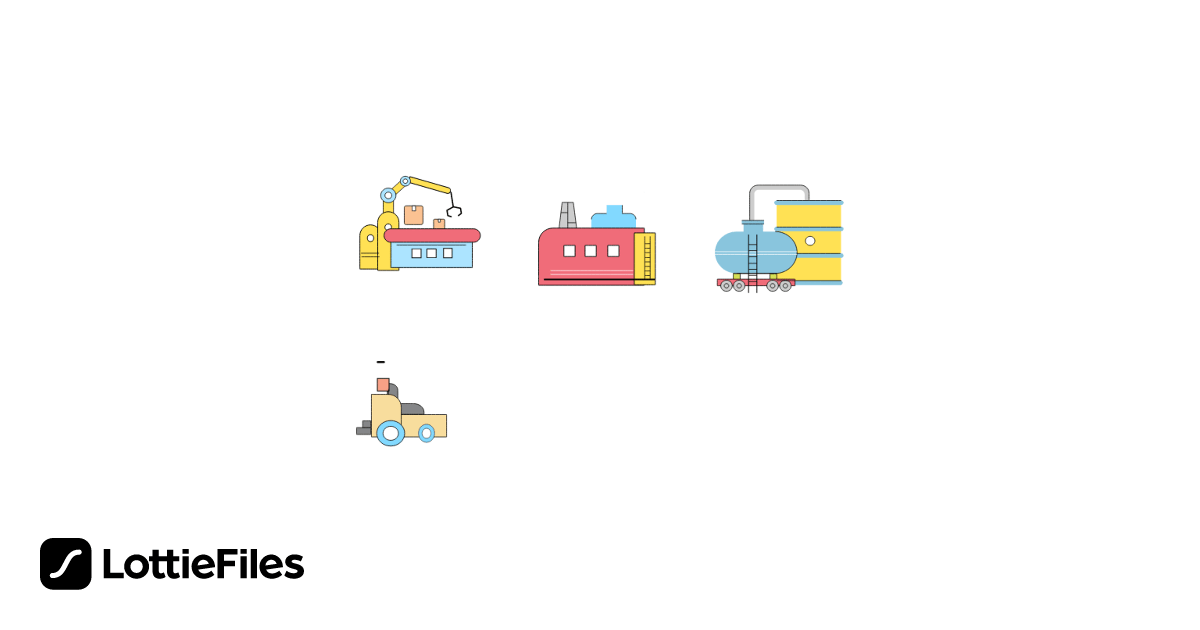 Free factory warehouse Animation by Mocca Animation Studio | LottieFiles