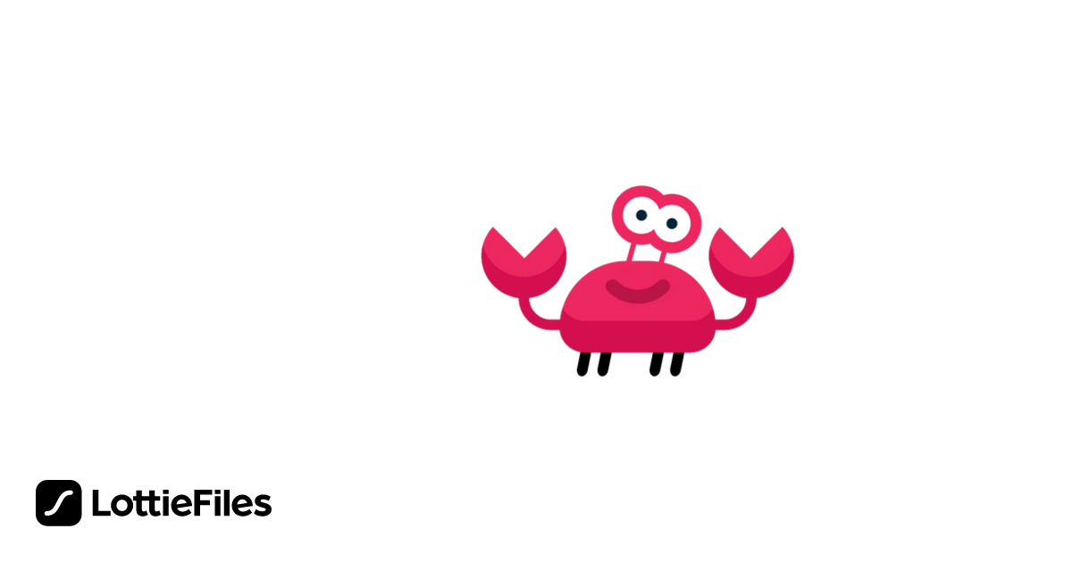Free Dancing Crab Animation by Animation world | LottieFiles