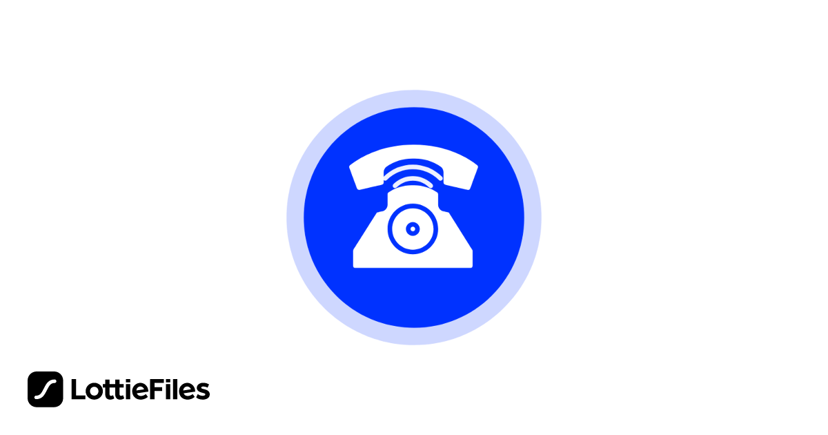 Free Phone ringing Animation by Mmayur Oza | LottieFiles