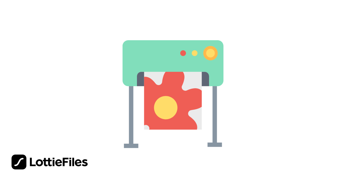 Free Printing Animation by Muhammad Ayaz Ali | LottieFiles