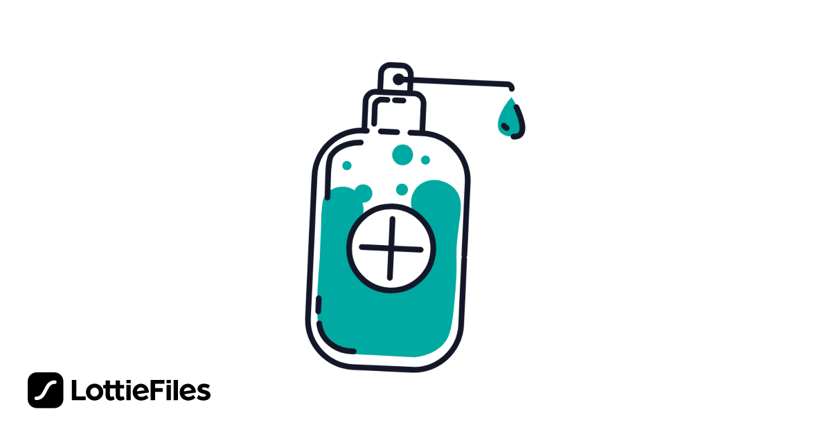 Free Antiseptic Animation by Ahmet Erbil | LottieFiles