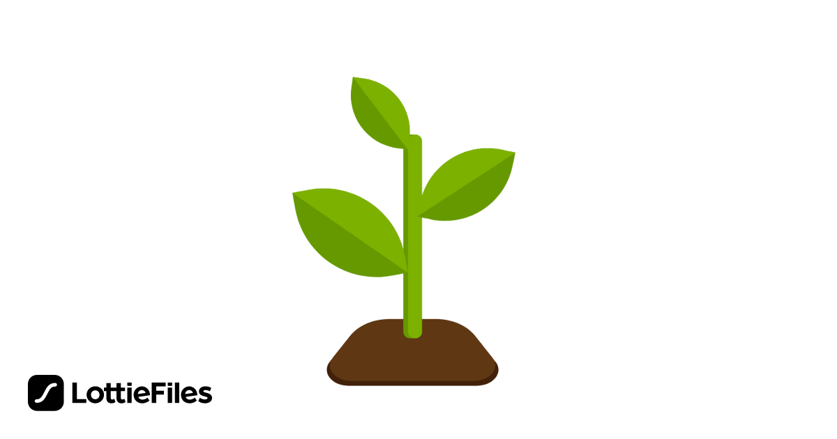 Free Growing Plant Animation by Dean Cole | LottieFiles