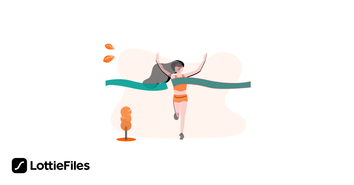 Free Finish Line Animation by Aubrey Backscheider | LottieFiles