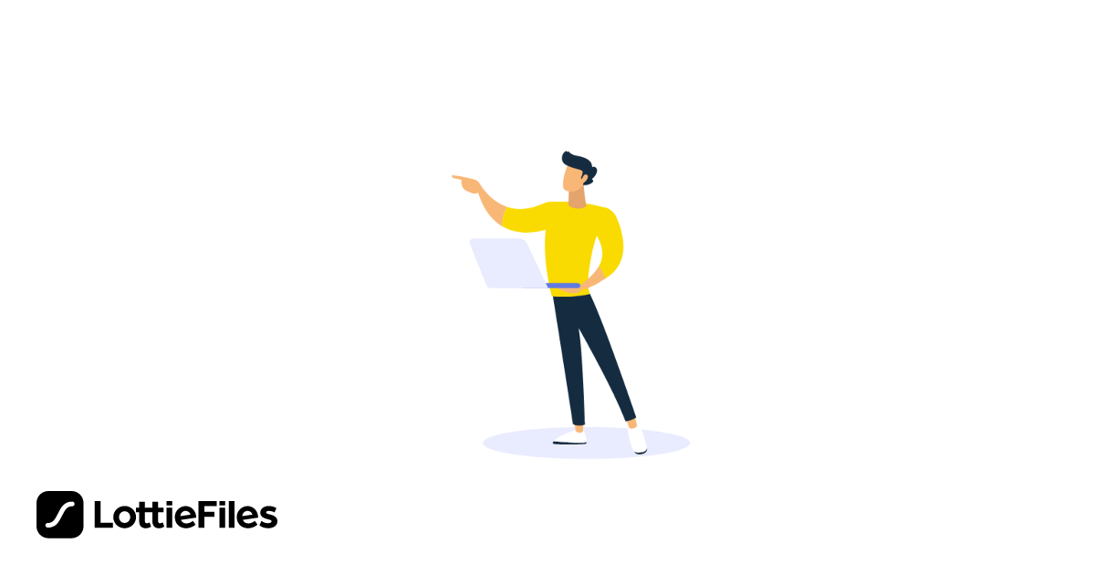 Free Programmer with notebook on SCRUM standup Animation by JSON ...