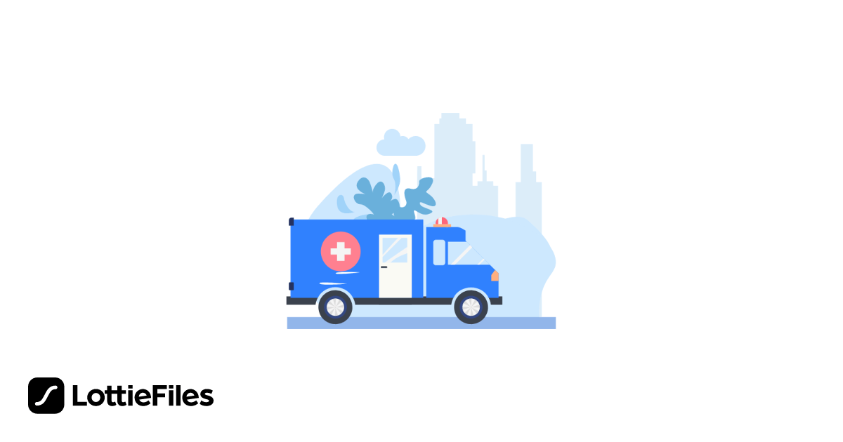 Free Ambulance Animation by Aniee | LottieFiles