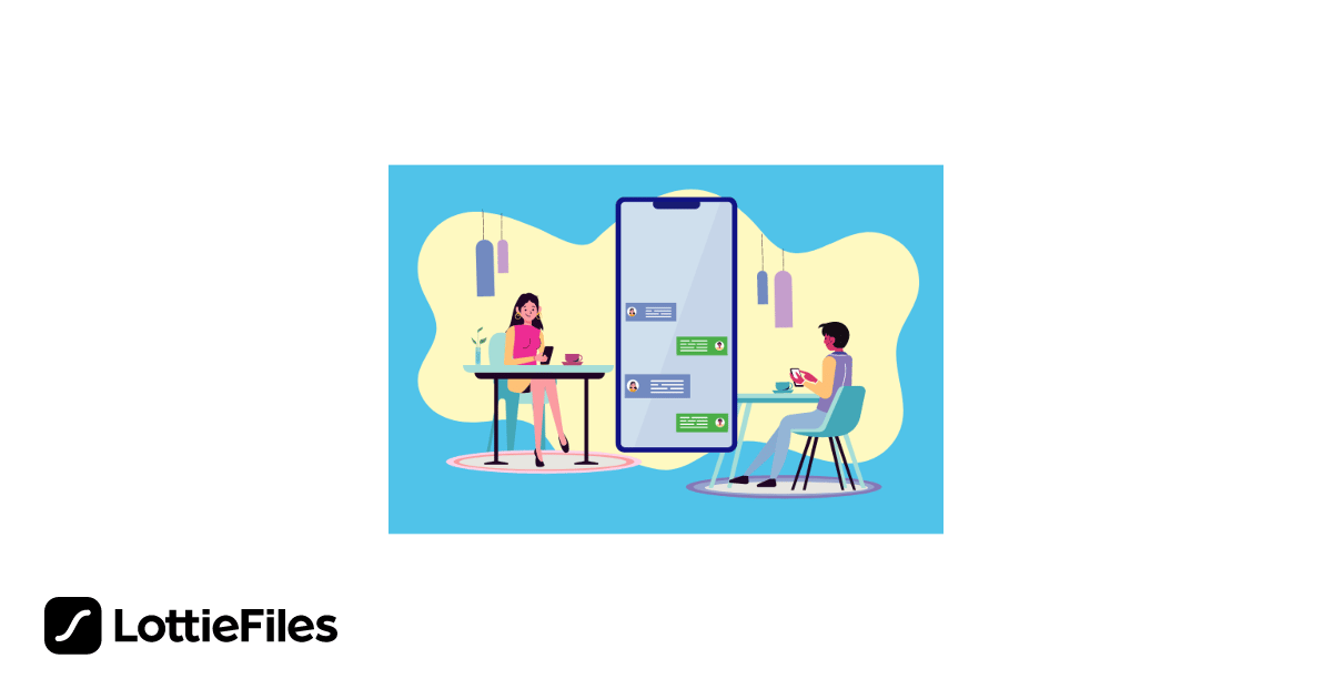 Free Chatting between boy and girl Animation by Amzad Hossain Samim ...