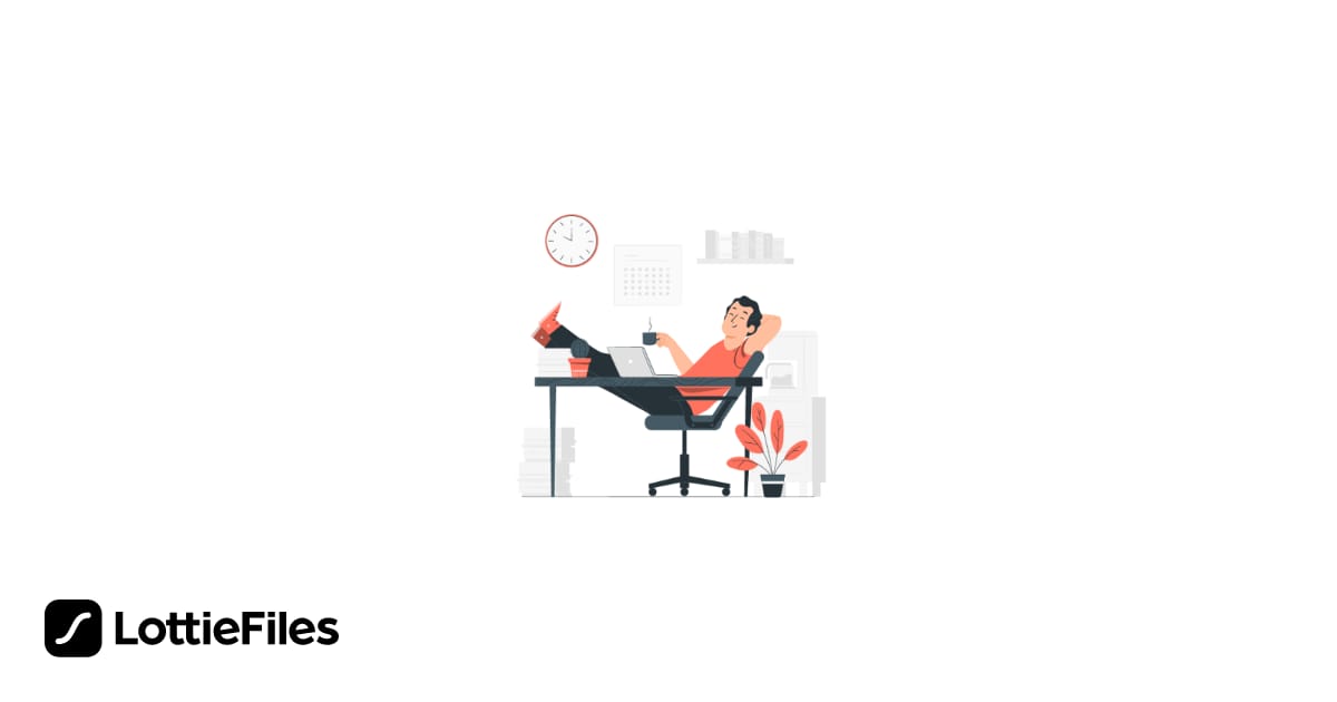 Free time relax lunch Animation by Grigoriy | LottieFiles