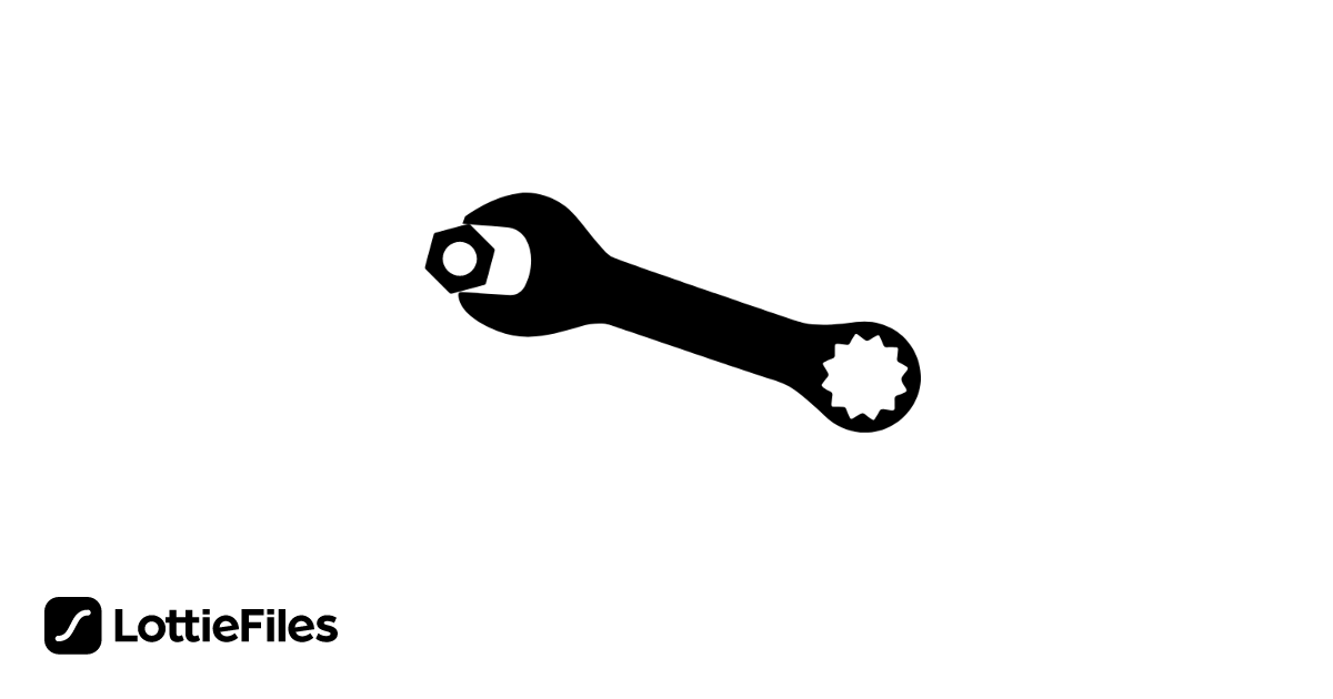 Free Wrench Animation by Rene Breslauer | LottieFiles
