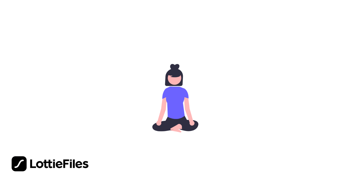 Free Meditating Woman Floating Hovering Animation by KimTomasik ...