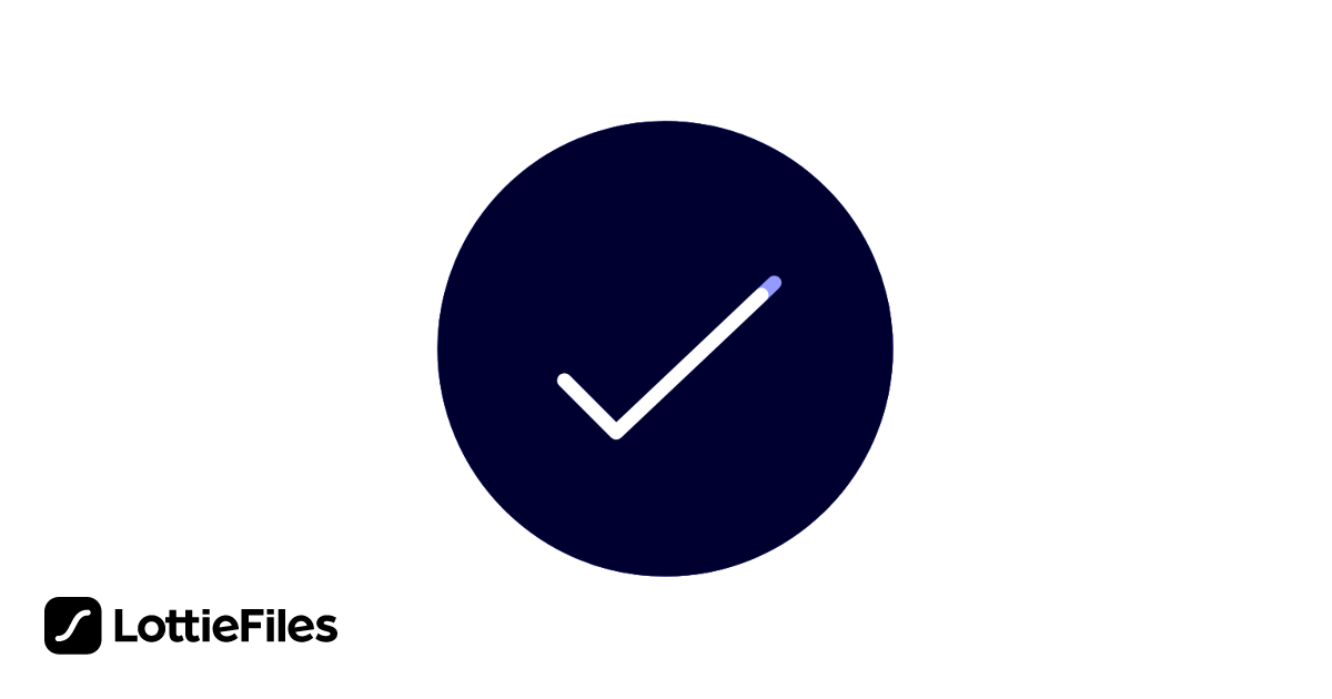 Free Successfully Completed Animation by Al-Faisal Graphics | LottieFiles