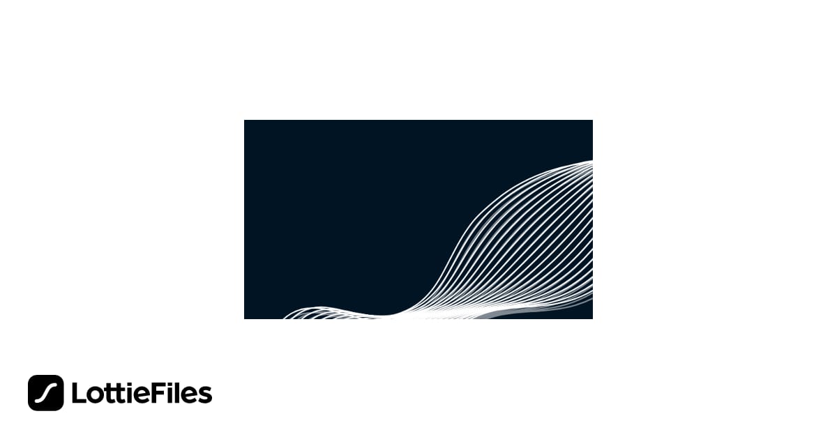 Free Line waves animation background Animation by Dimit | LottieFiles