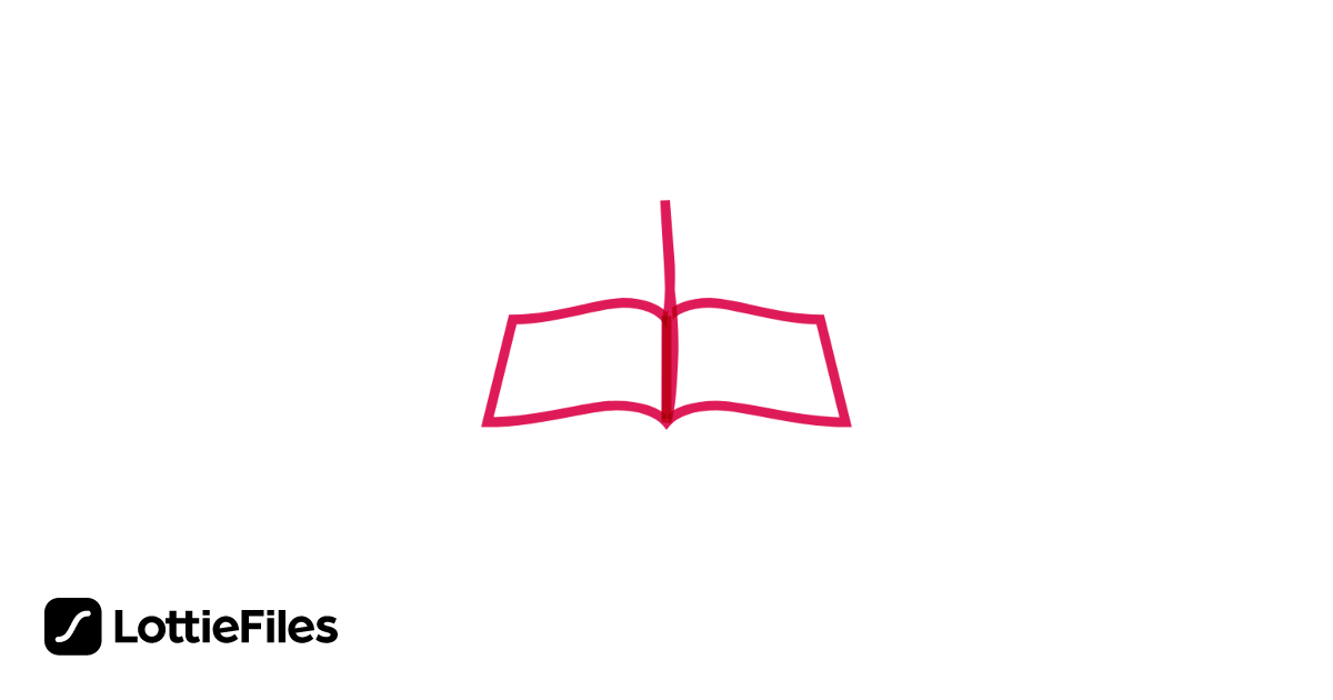 Free book loader Animation by Game Changer | LottieFiles