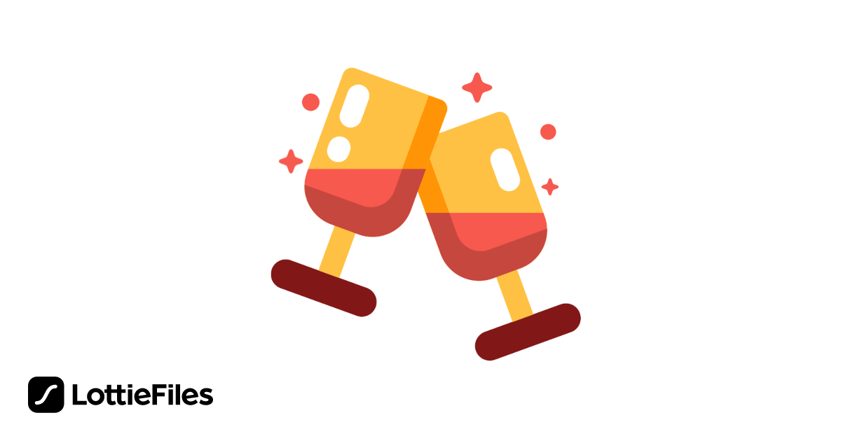 Free Cheers Wine Animation by Mr Passive | LottieFiles