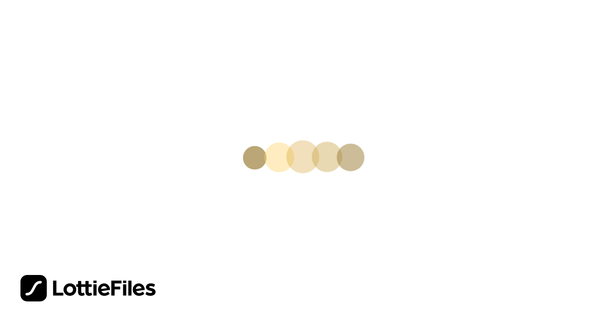 Free golden loading Animation by Camille Kate I. Salas | LottieFiles