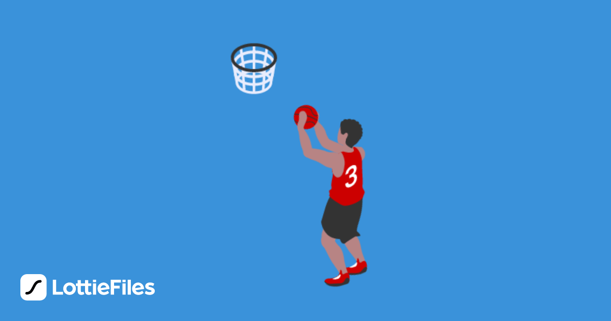 Free Basketball Animation by Muhammad Fauzan | LottieFiles