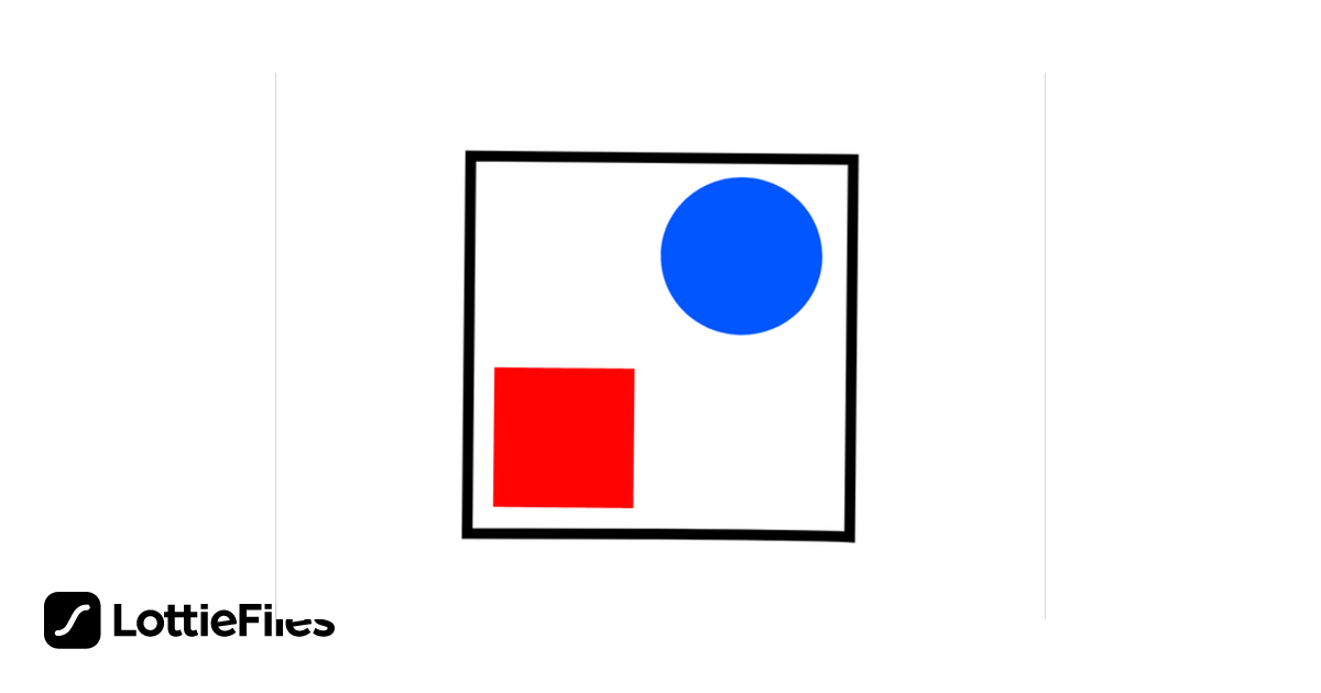 Free Rotating circle and square Animation by Animator | LottieFiles