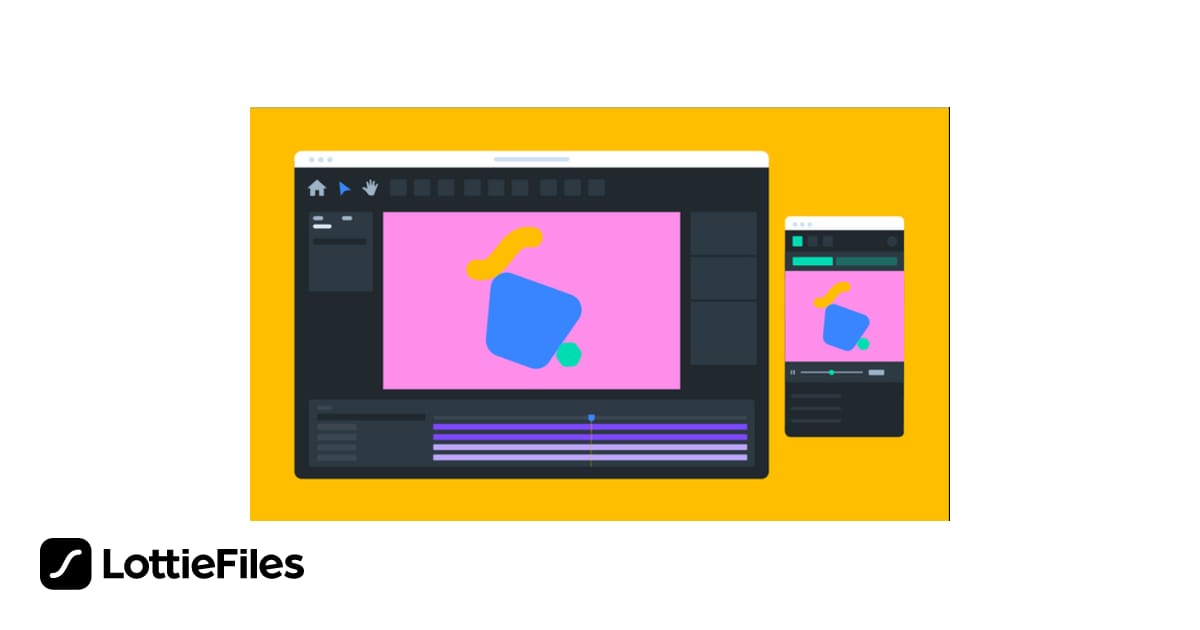 Free Menu Ae Official Lottie file website animation Animation by TROOVY | LottieFiles