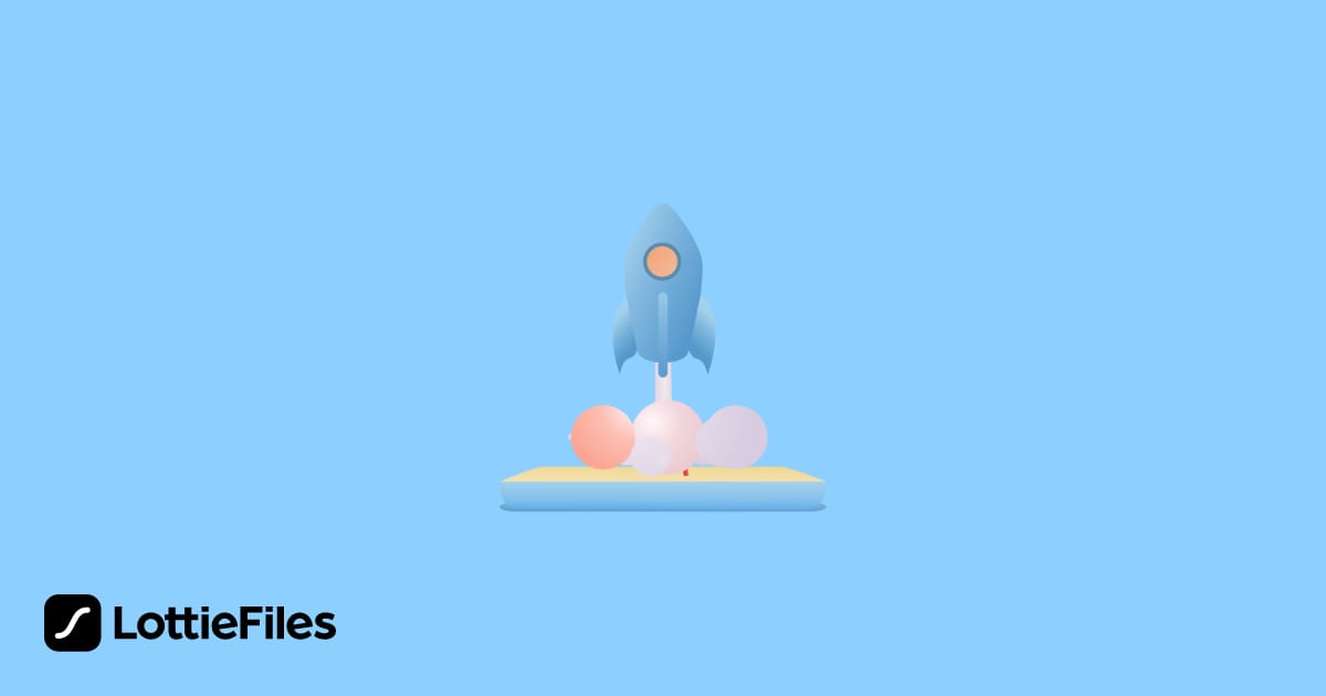 Free Launch Pad Animation by Asim Das | LottieFiles