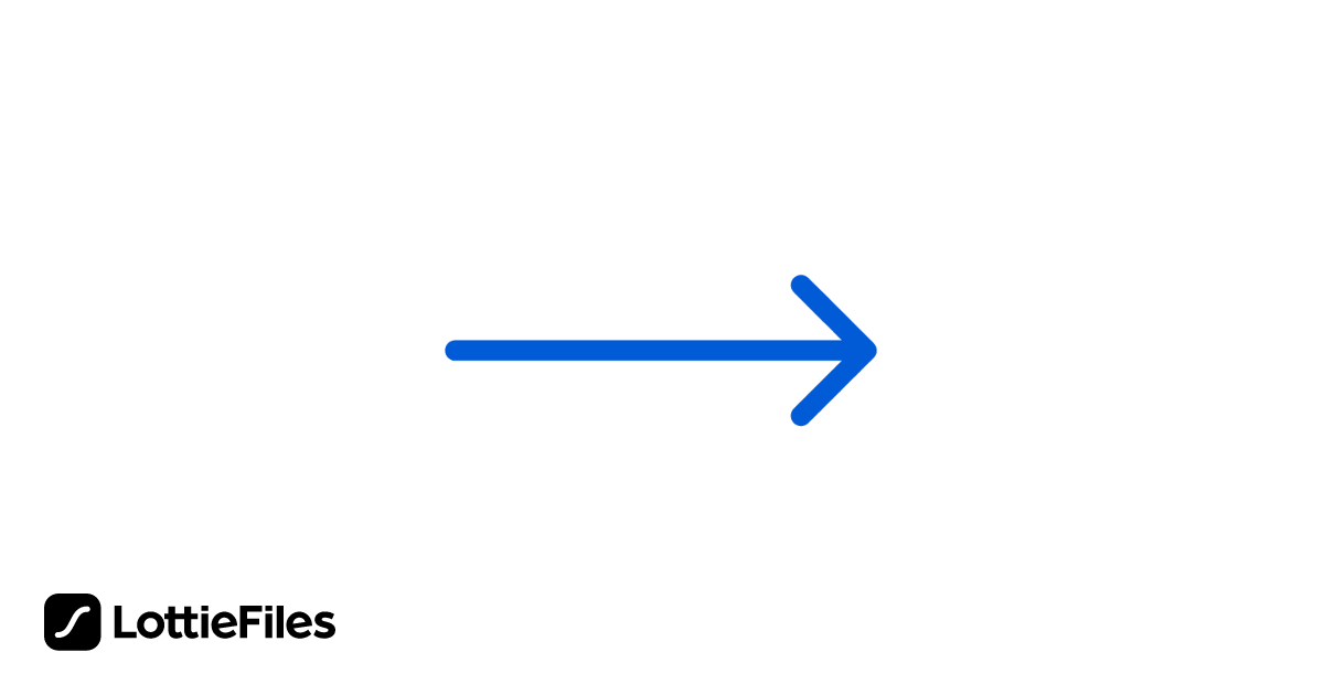 Free Blue arrow Animation by James Hagen | LottieFiles