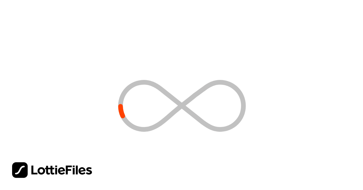 Free Infinity Loader Animation by Viraj Nemlekar | LottieFiles