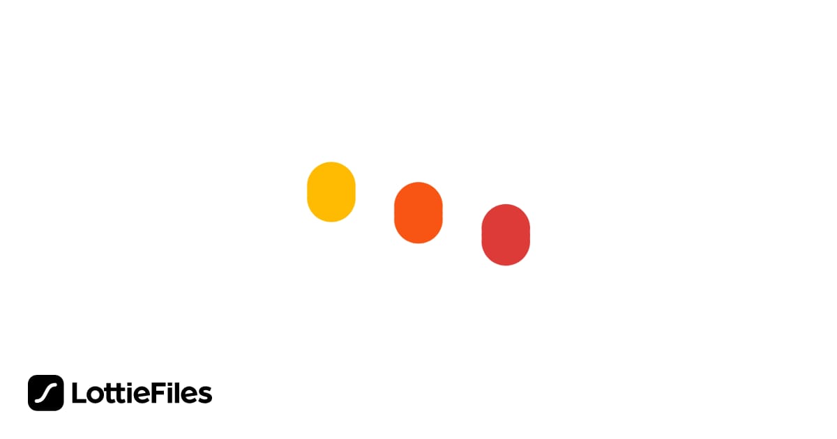 Free Loading Dots Animation by Marlon Müller | LottieFiles