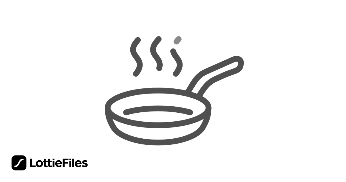 Free Frying pan Animation by Max | LottieFiles
