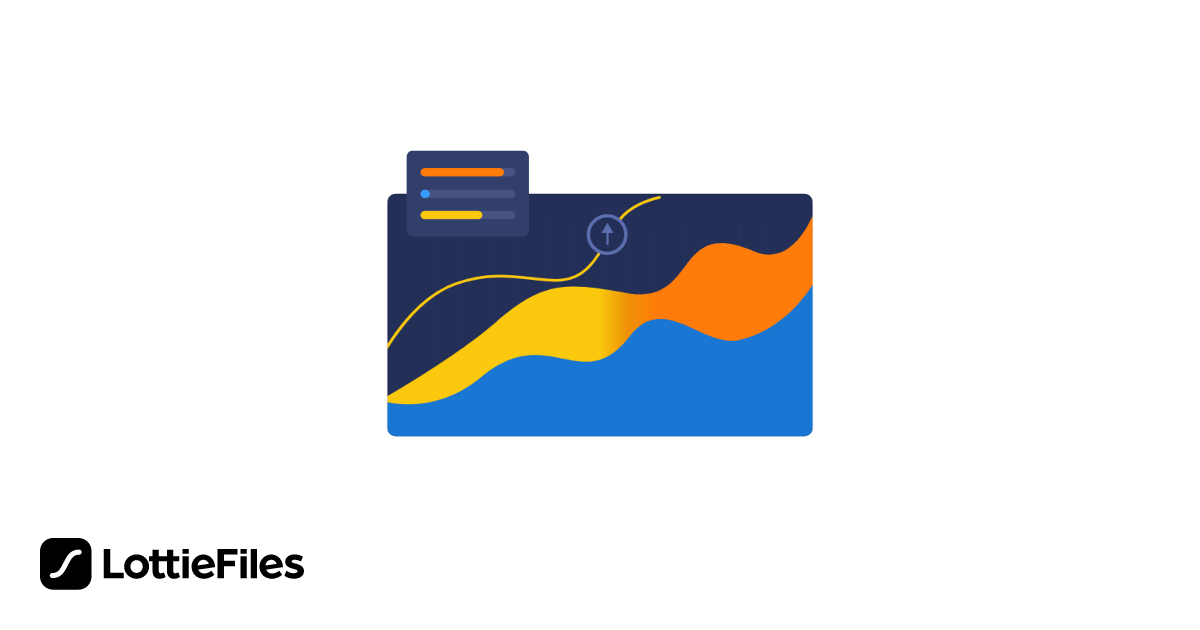 Free Dynamic line graph Animation by ak_ | LottieFiles