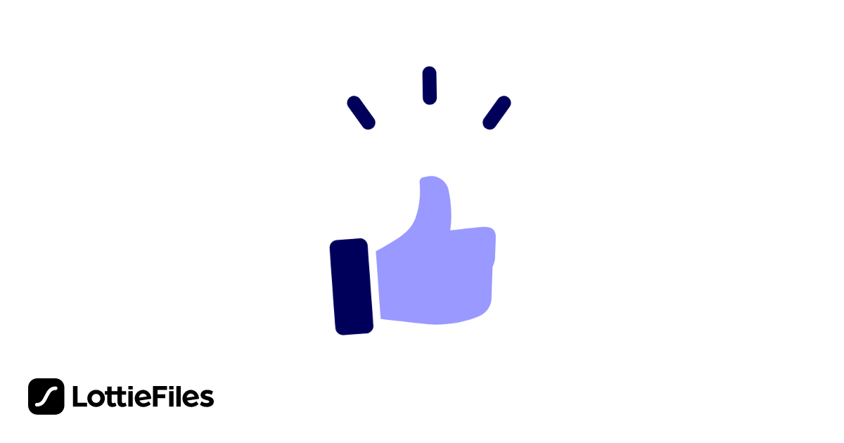 Free Thumbs up Animation by Motion Rigs | LottieFiles