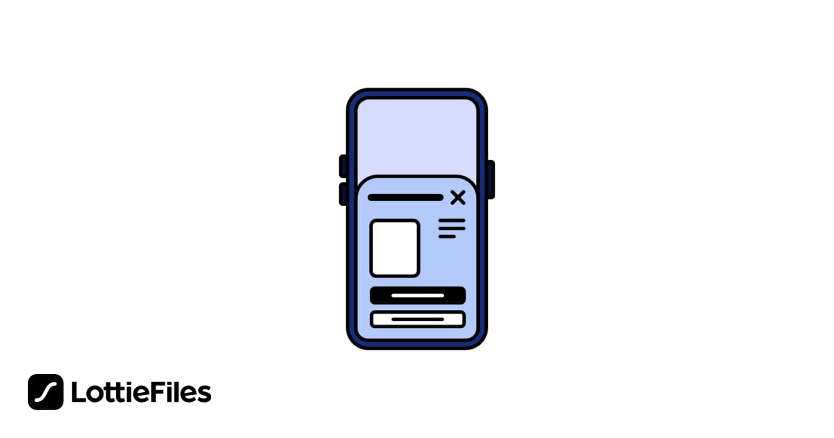 Free Phone Pop Up Notification Animation by Jakob Winterholler ...