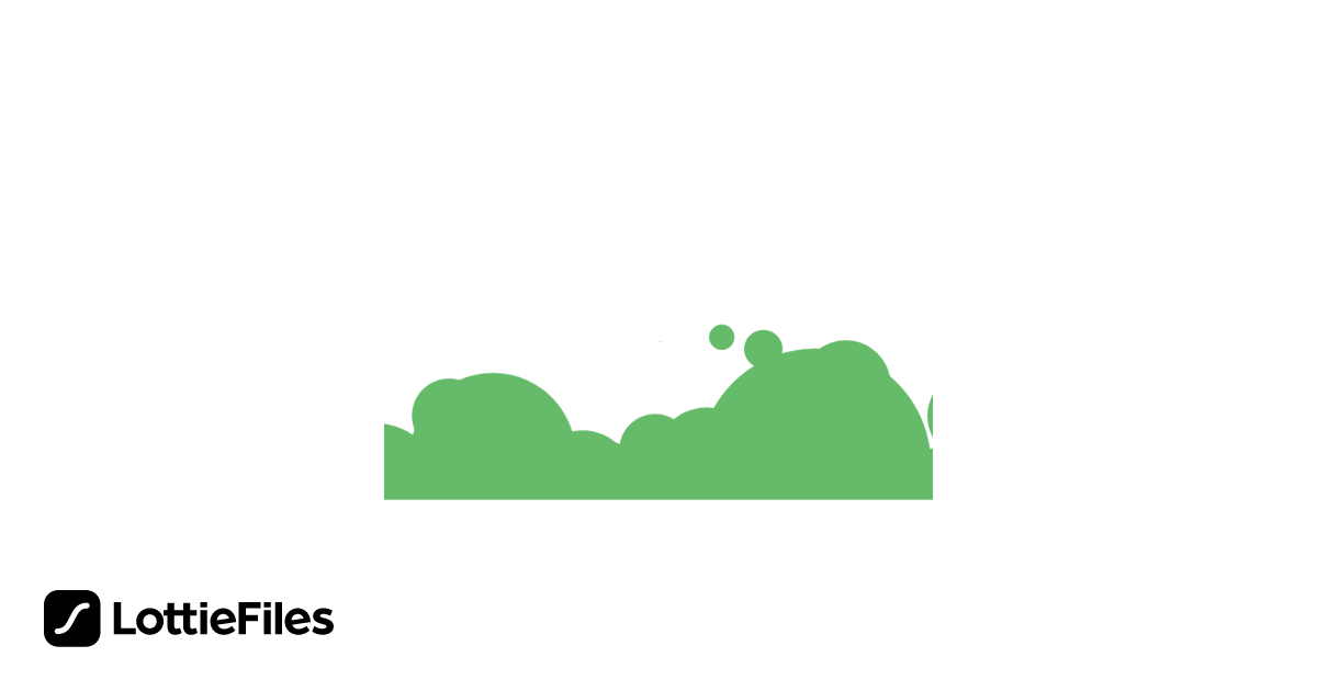 Free cloud/bubbles - green Animation by Abhi Chakrabarti | LottieFiles