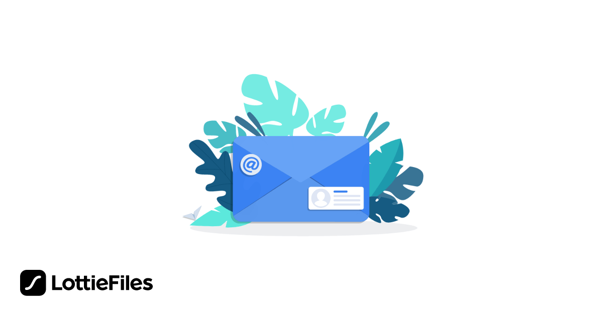 Free Email Animation by jignesh gajjar | LottieFiles