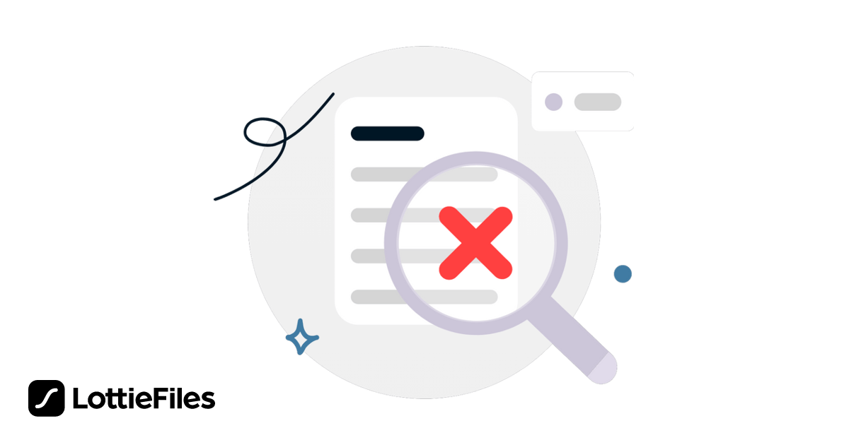 Free no data Animation by Saad Ali Naseer | LottieFiles