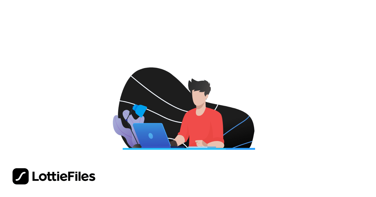 Free Coding boy Animation by RahiqueOsman | LottieFiles