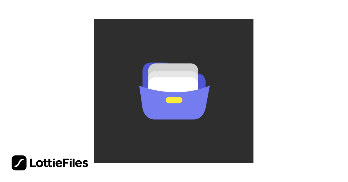 Free collecting files Animation by Aman | LottieFiles