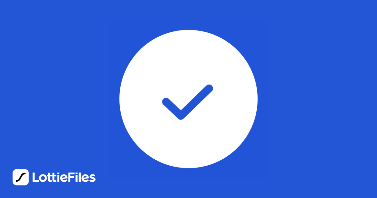 Free Success Animation by Давид Сафарян | LottieFiles