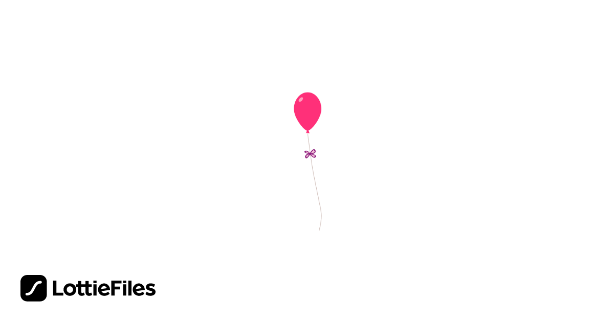 Free Balloon Bobbing Animation by Chris Gannon | LottieFiles